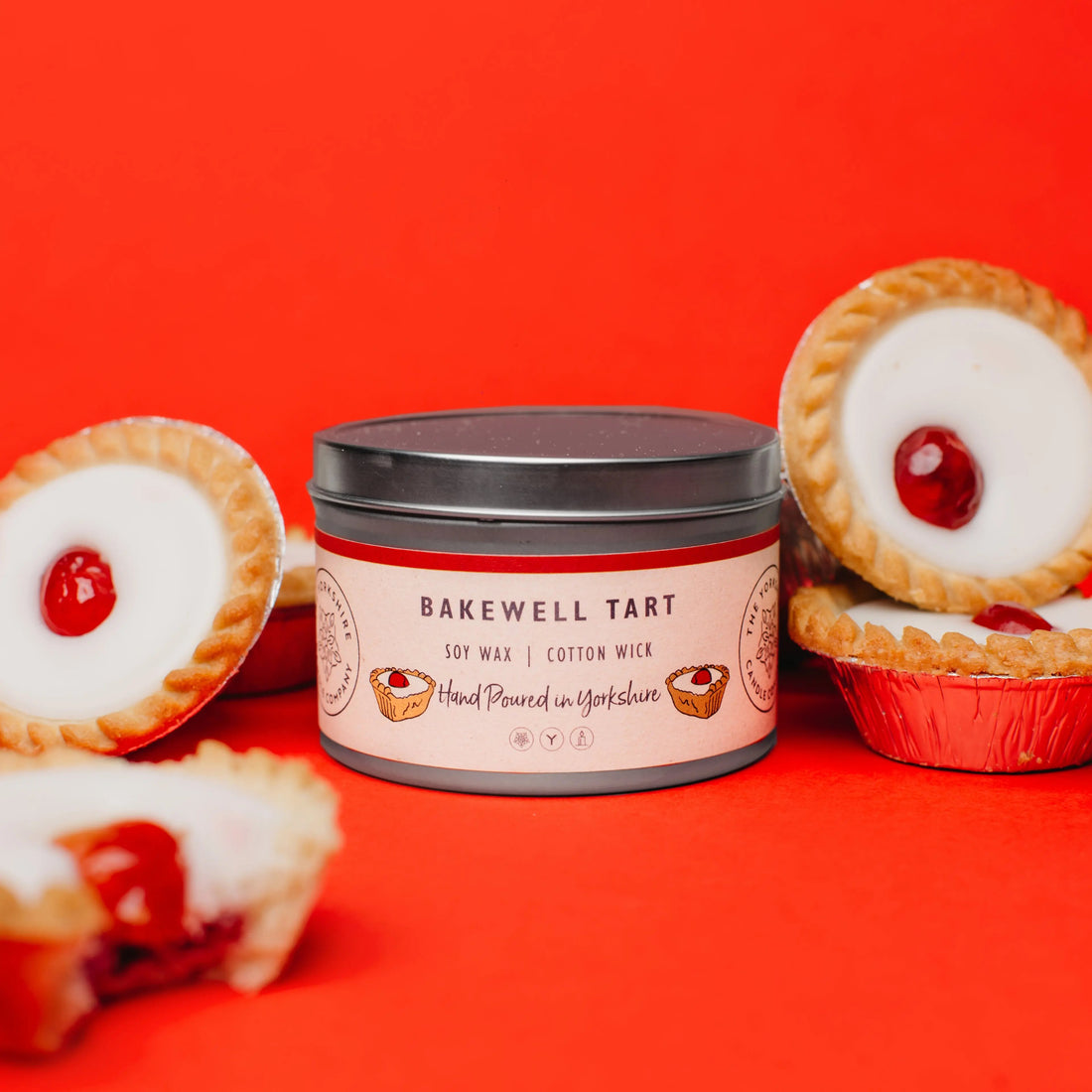 Bakewell Tart Candle – The Rolling Cow