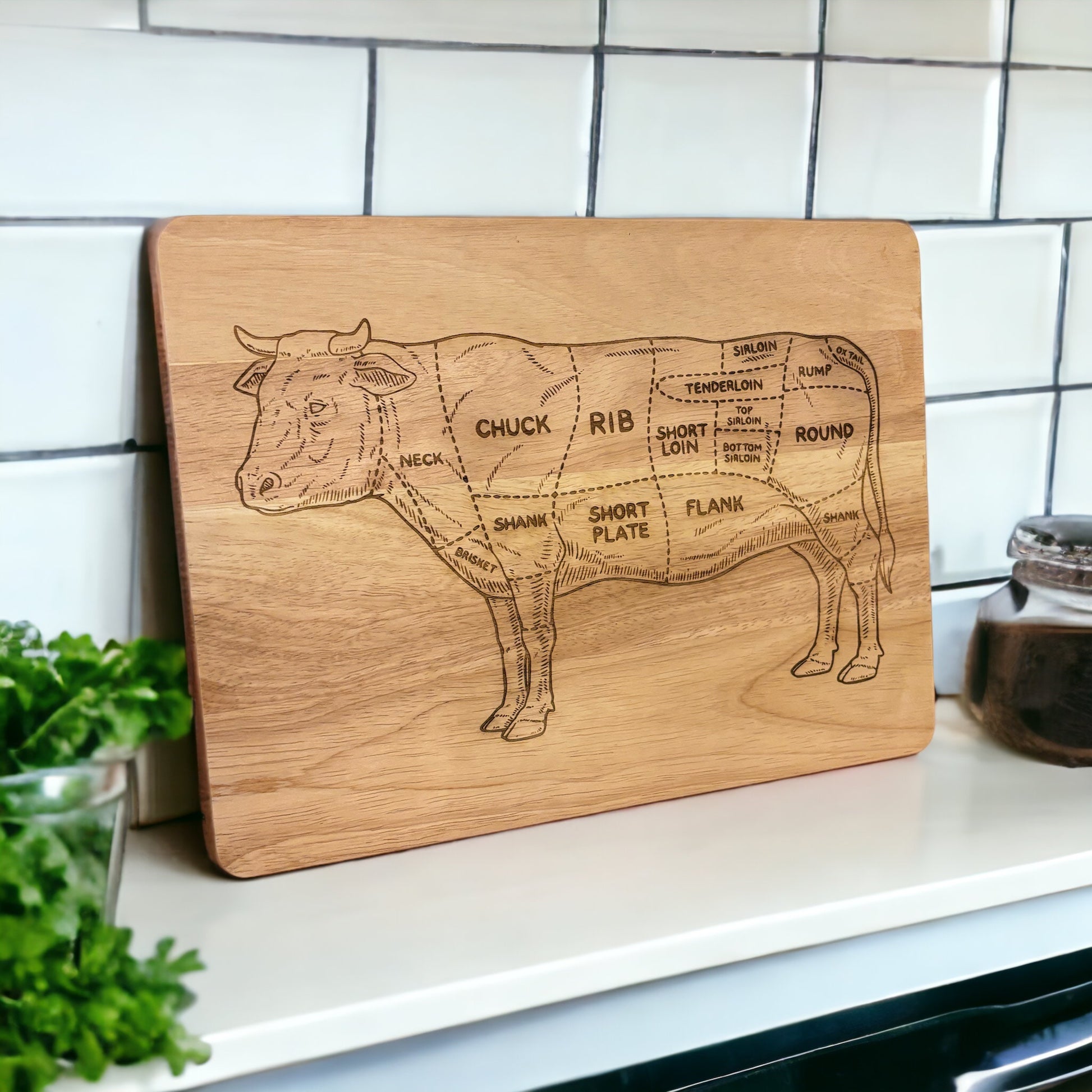 Butcher's Cow Chopping Board – The Rolling Cow